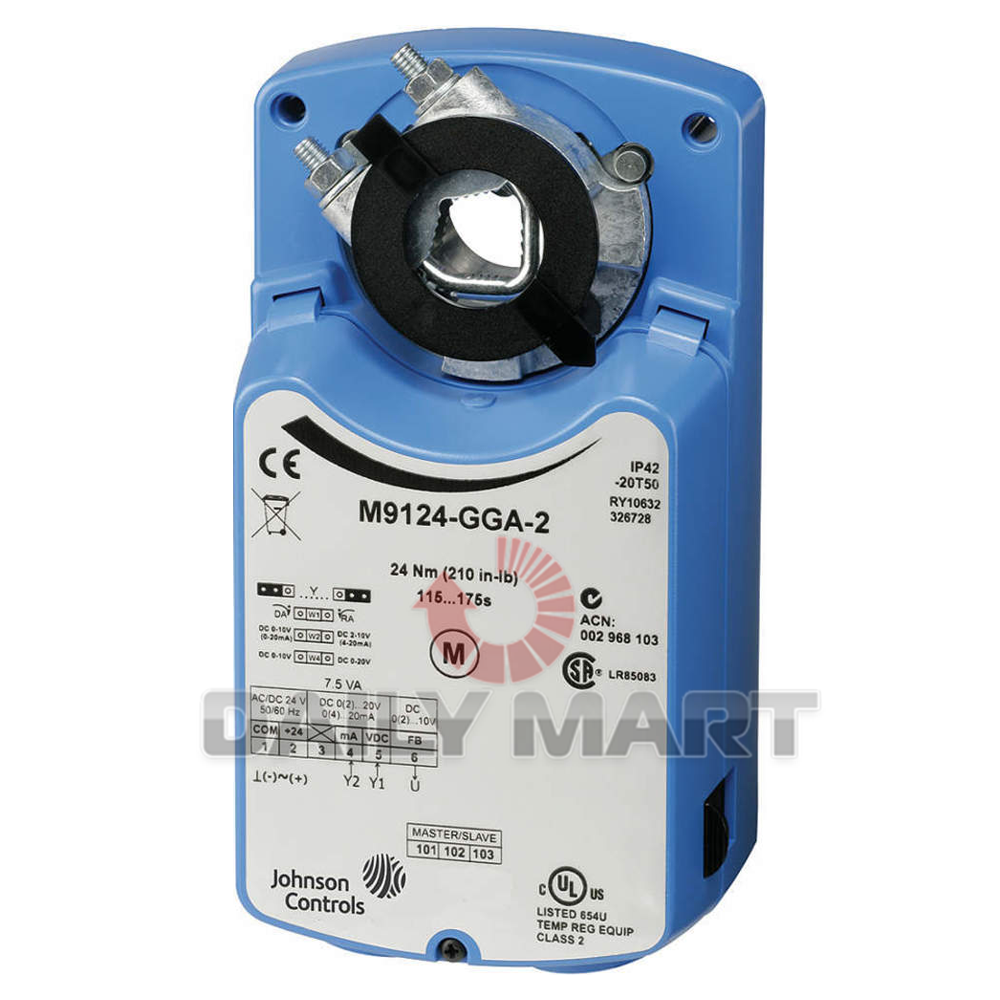 New In Box JOHNSON CONTROLS M9124-GGA-2 Analog Valve Driver Electric ...