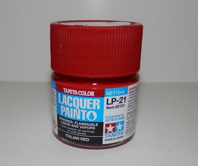 Tamiya Color Lacquer Paint LP-21 Italian Red (10 ML) #82121 NEW | eBay