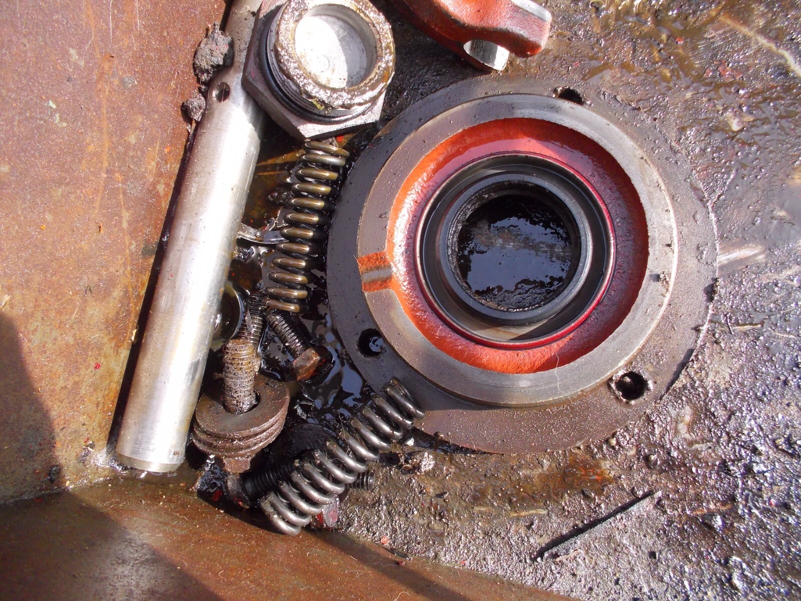 International Farmall IH 504 U tractor ORIG live PTO Power Take Off ...