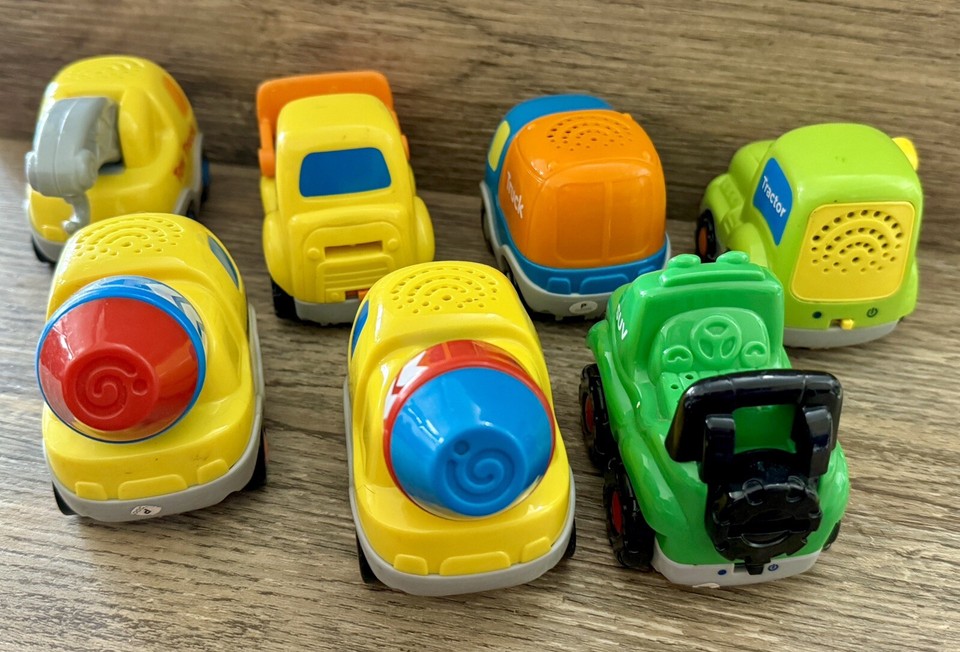 Vtech Go Go Smart Animals Train Cars Construction Vtech Go Go Track Lot ...