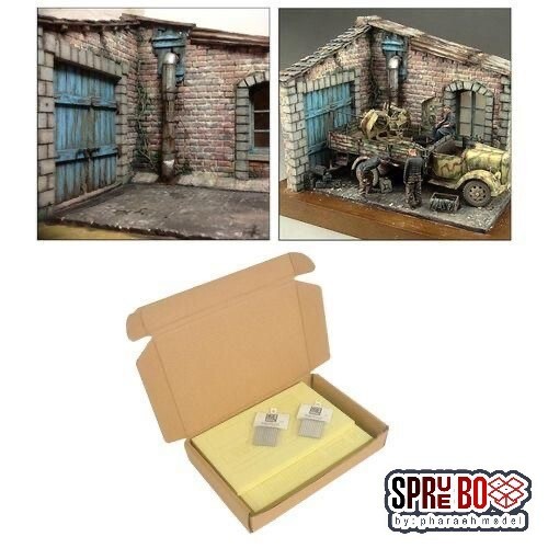 1/35 diorama European Bungalow building assembly kit (Building only) | eBay