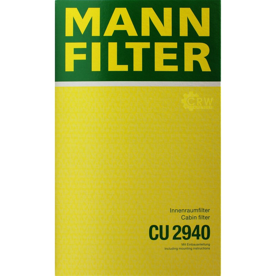 MANN-FILTER Set Filtri Filtro Abitacolo Filtro Aria per Citroën C2 1.1 1.4 C3 I | eBay
