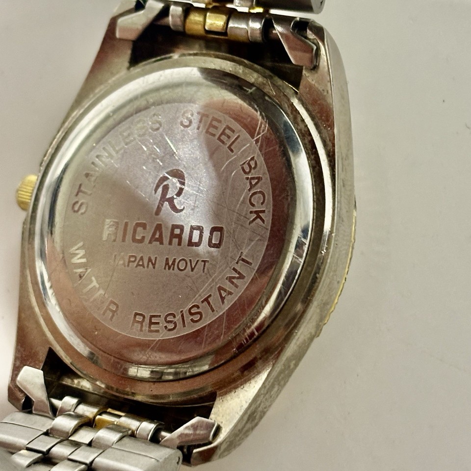 Excellent Vintage Gruen Precision Quartz Watch Gold Silver Tone 34mm | eBay