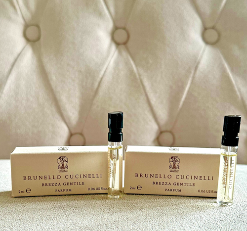 BRUNELLO CUCINELLI_BREZZA GENTILE PARFUM_2 X SAMPLE SPRAYS_DISCOUNT! | eBay