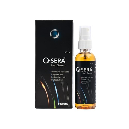 Q-Sera Hair Serum 60ml for Thick Hair | With Milk Based Anti-Inflanes ...