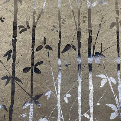 1 Double Roll J Josephson Decade 70 Metallic Foil Vinyl Wallpaper ...