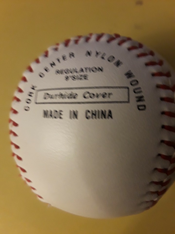 OFFICIAL LEAGUE BASE BALL CORK CENTER NYLON WOUND BASE BALL | eBay