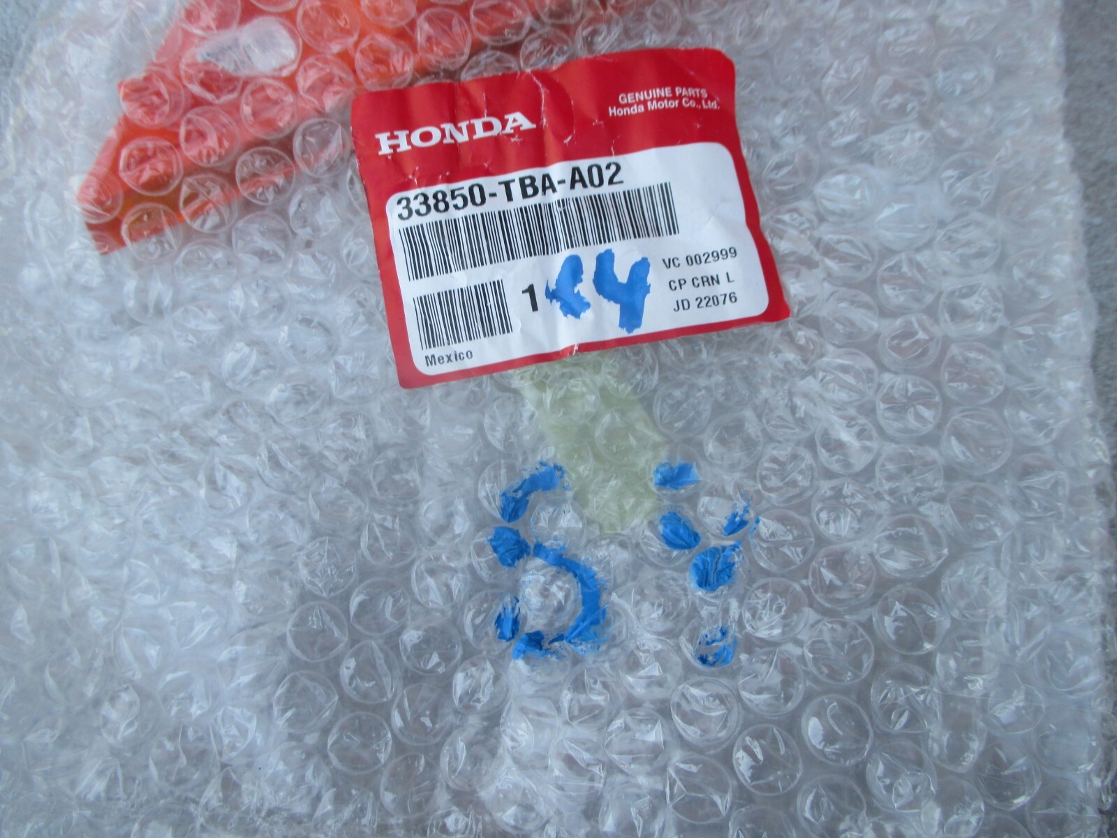 2016-2021 Honda CIvic Left Front Side Marker Light Assembly 33850-TBA ...