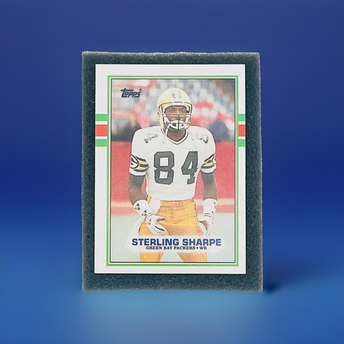 Sterling Sharpe 1989 Topps Rookie RC #379 NM - MINT or Better Packers ...