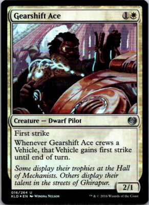Magic the Gathering Gearshift Ace Kaladesh Foil MTG Free Shipping! | eBay