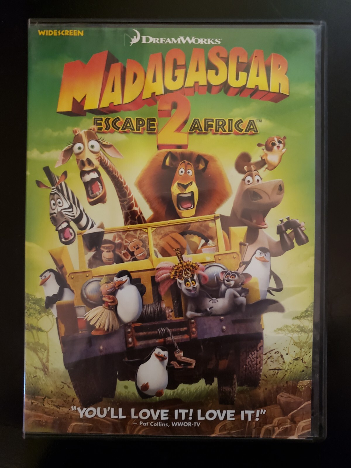 Madagascar 2 Dvd Cover Art
