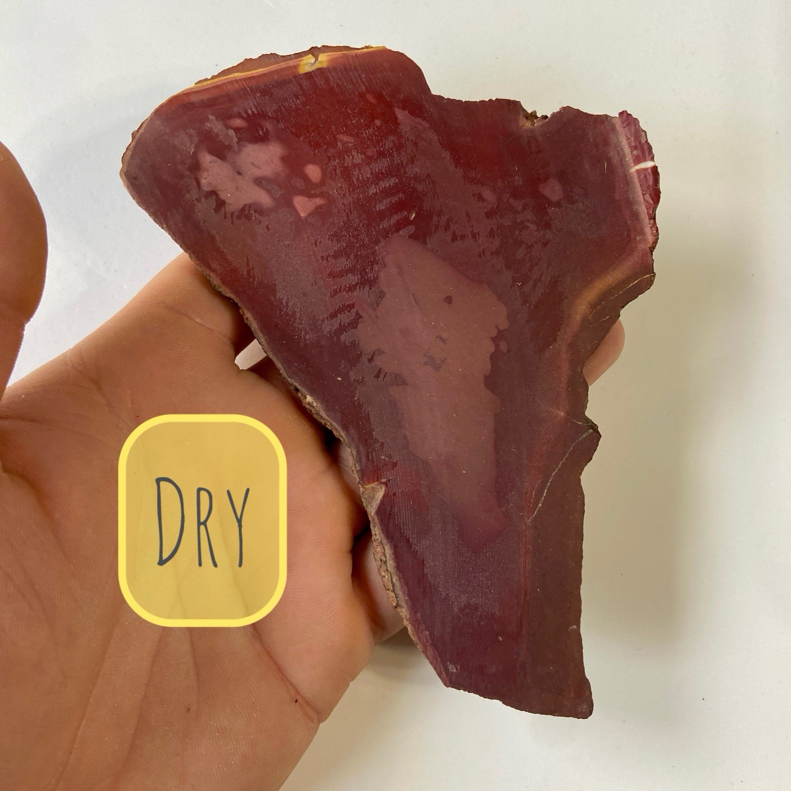 Deep Red Mookaite Rough Slab Grade A Cabbing Material 5.43 Oz | eBay
