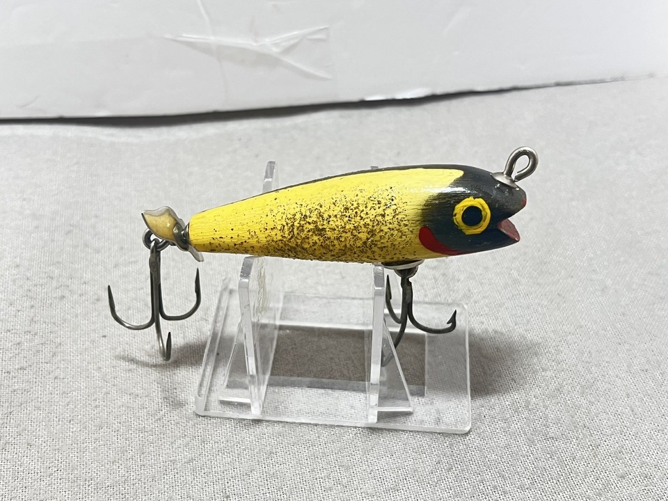 Vintage Jim Pfeffer Wood Darter Florida Lure | eBay