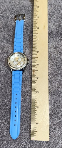 Fossil Watch ES-2524 & ES-2344 251003 With a Blue Silicon Band Works ...