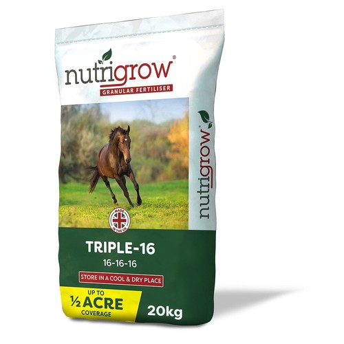 NUTRIGROW 16-16-16 Triple 16 FERTILISER Paddock Fertiliser Horse ...