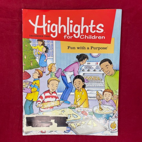 Vintage Highlights For Children Magazine - December 1998 | eBay