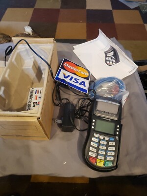 Hypercom Optimum T4220 Credit Card POS Terminal Reader | eBay
