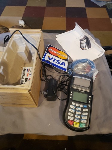 Hypercom Optimum T4220 Credit Card POS Terminal Reader | eBay