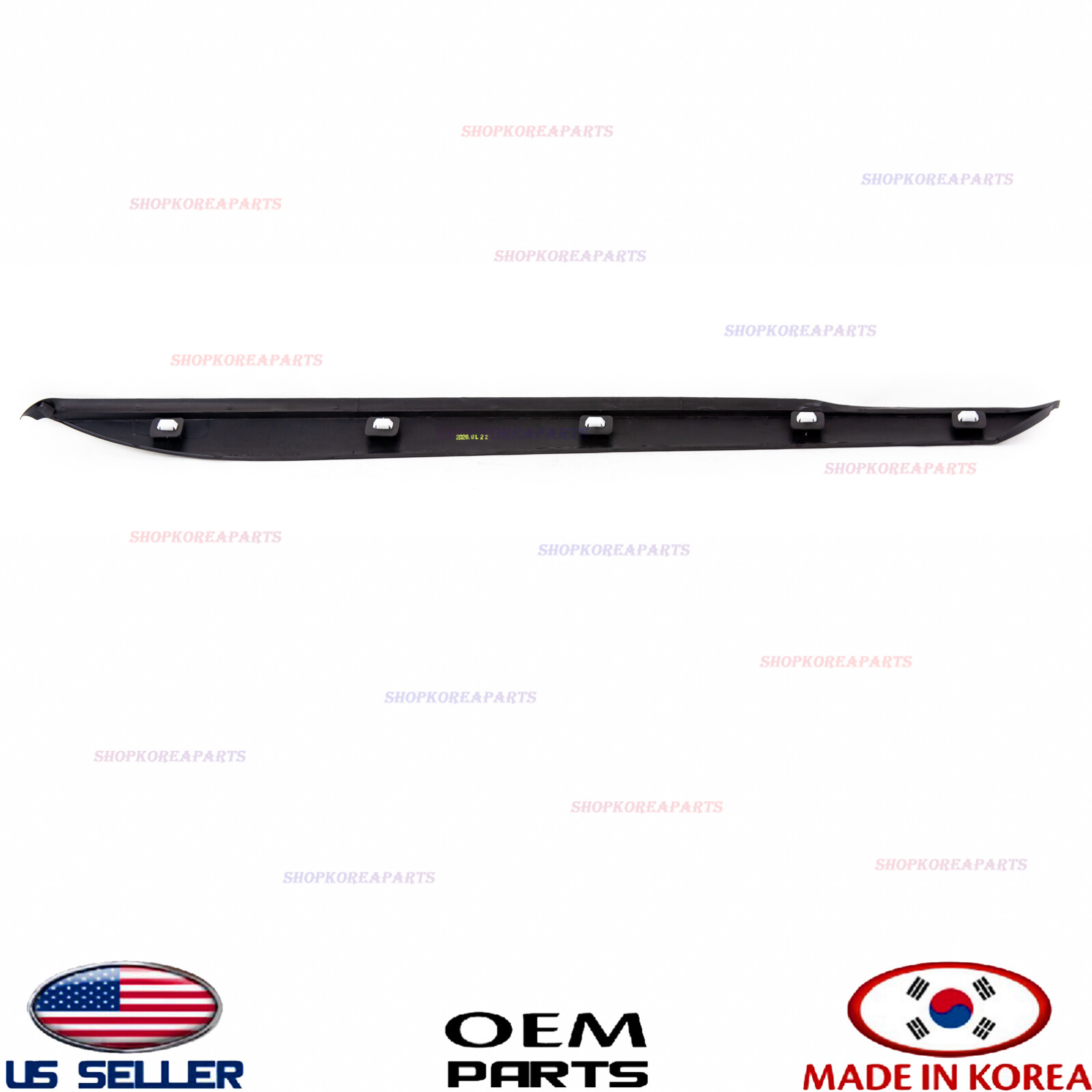 Genuine Chrome Molding Quarter Panel Trim Rear Driver Side OEM KIA ...