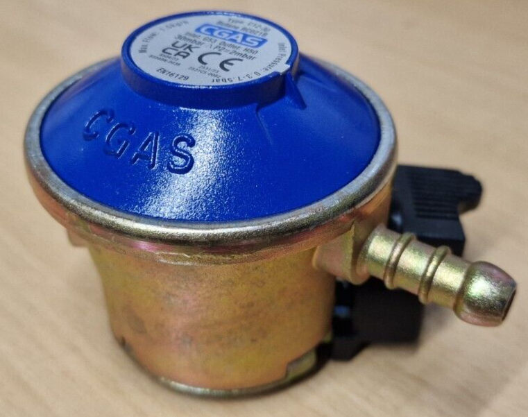 21mm Butane Gas Regulator Clip On - Suitable for 7kg & 15kg Calor Gas ...