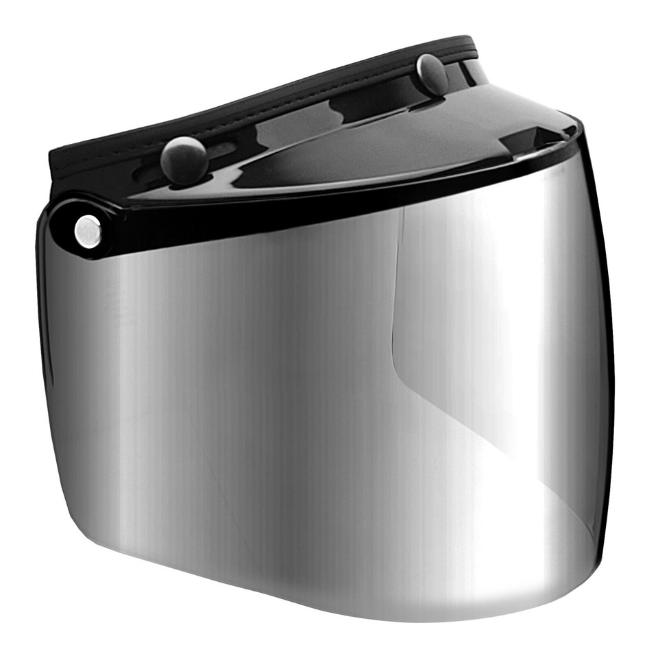 Full Face GDM Rebel Retro Vintage Motorcycle Helmet DOT Matte Black ...