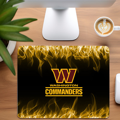 Washington Commanders Custom Non-Slip Neoprene Mouse Pad Home Office | eBay