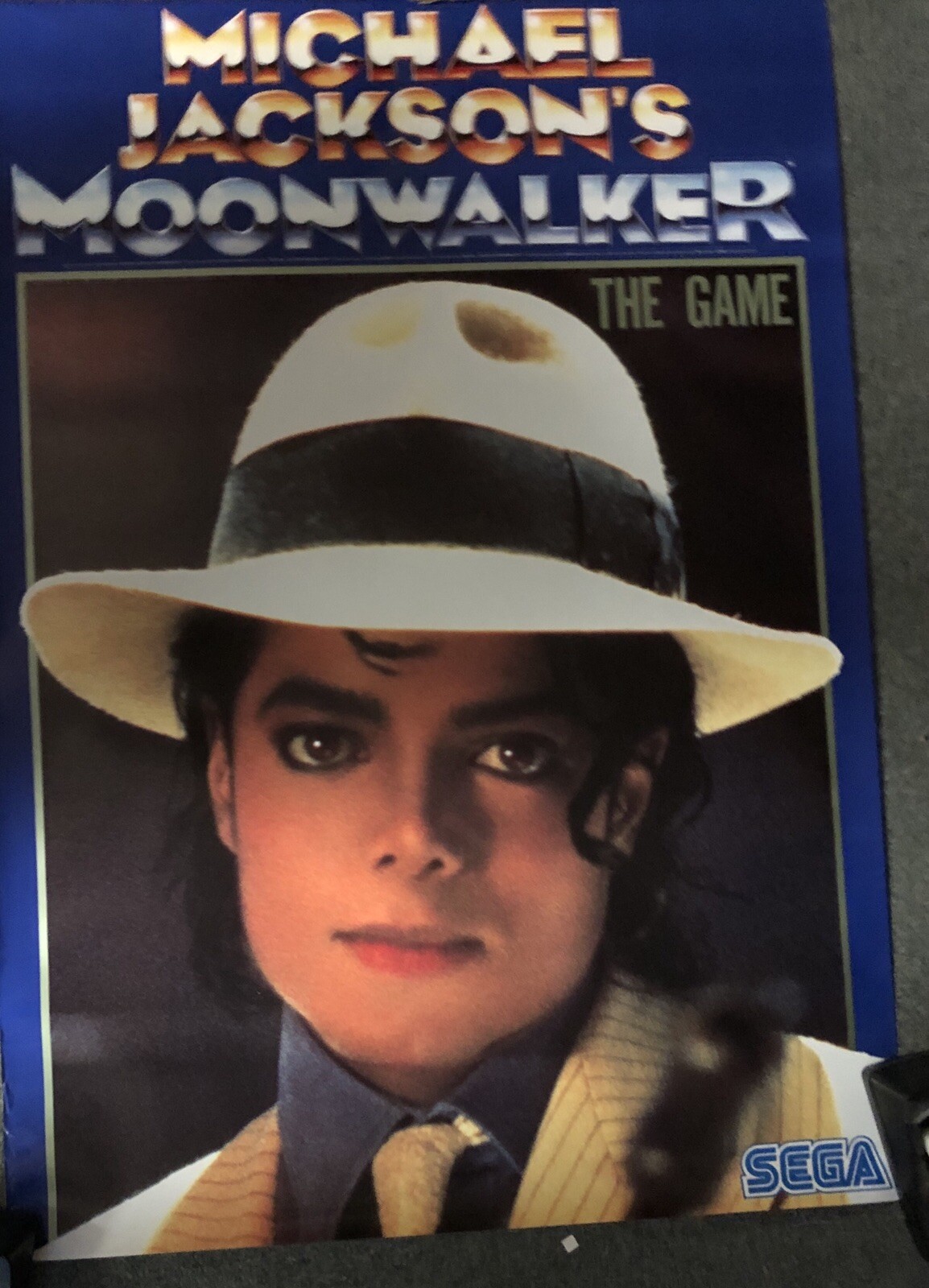 Michael Jackson Moonwalk Poster