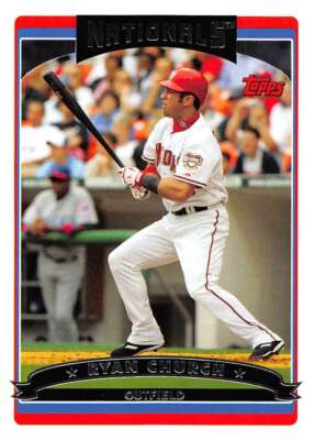 2006 Topps #154 Ryan Church NM-MT Nationals | eBay