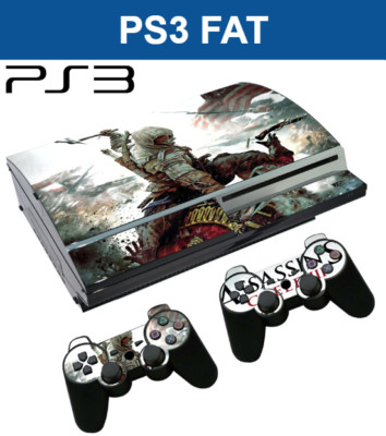 PS3 Themed Decal Sticker Skin for PS3 FAT EDITION Wrap Vinyl ...