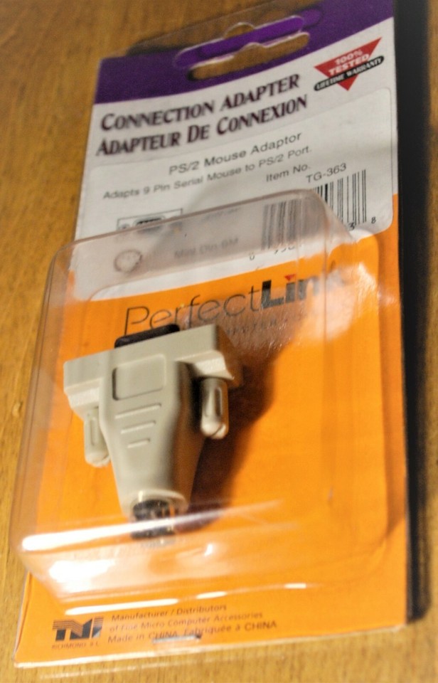 PS/2 male mini-dim 6M to serial DB9F female adapter converter for Mouse ...