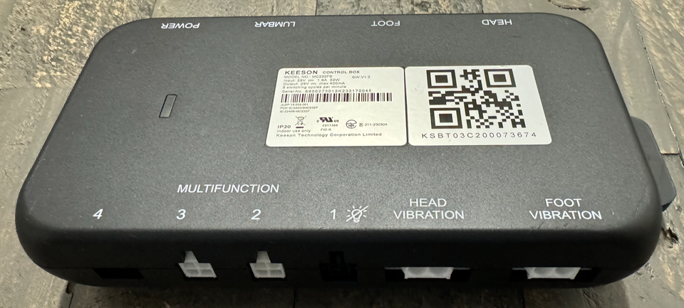 ORKIN Serta Ergomotion Keeson Control Box MC232FB | eBay