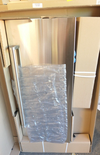 42" Sub-Zero 7027170 Refrigertor Stainless Flush Inset Drawer Panel w ...