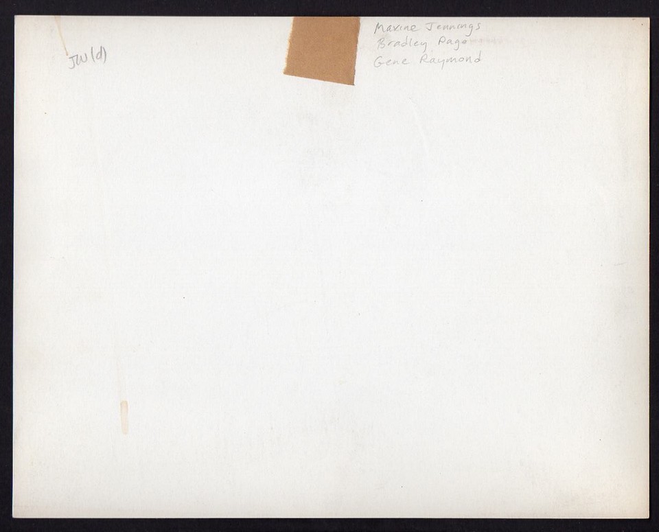 MAXINE JENNINGS Bradley Page GENE RAYMOND comedy THERE GOES MY GIRL ...