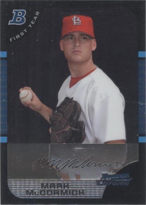 2005 Bowman Draft Picks & Prospects - Chrome Mark McCormick #BDP31 (RC ...