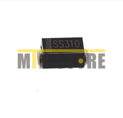 50PCS Schottky Barrier diode SS310 SR3100 3A 100V SMD Package DO-214AC ...
