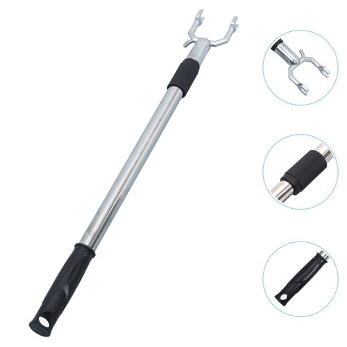 Clothes Fork Household Retractable Clothesline Rod Clothing Closet Rods ...