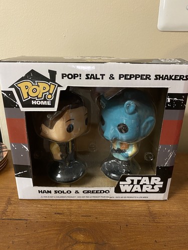 Funko Pop! Salt & Pepper Shakers - Han Solo And Greedo | eBay