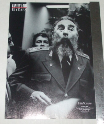 Fidel Castro original ONE magazine clipping page PHOTO text | eBay