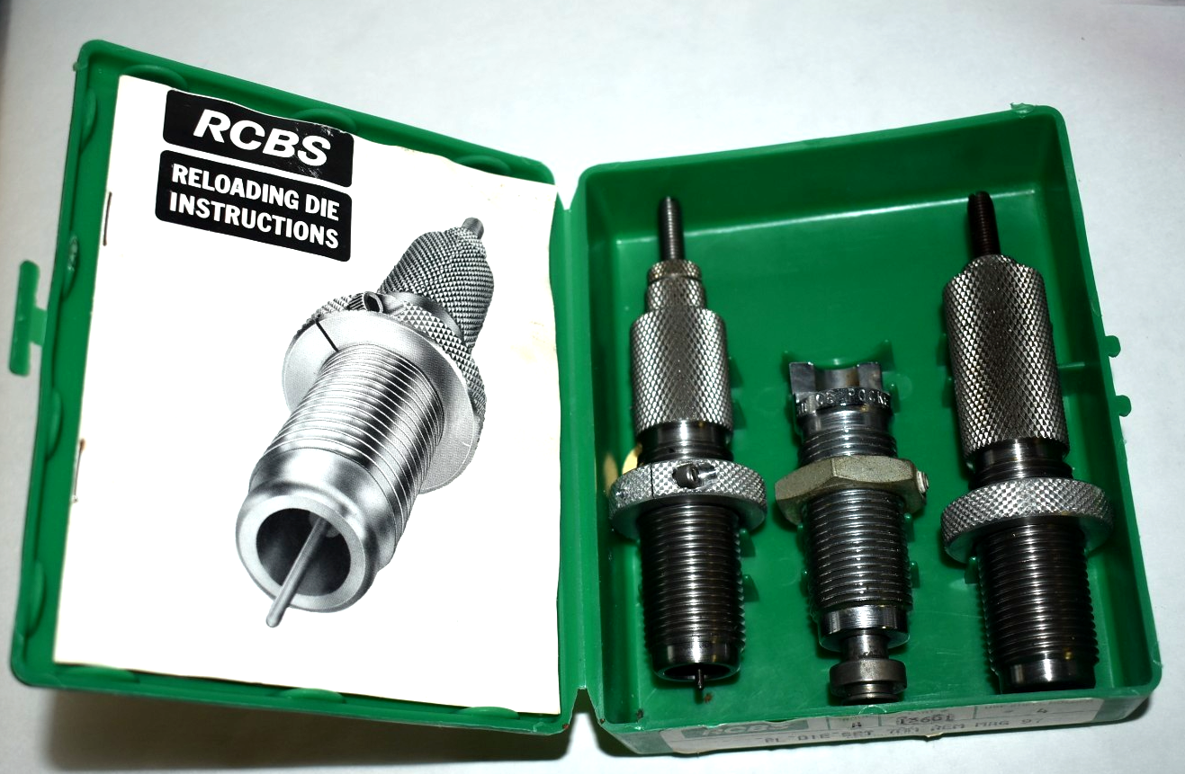 RCBS Precisioneered Reloading Dies in Original Case = Very Good (G-3 ...