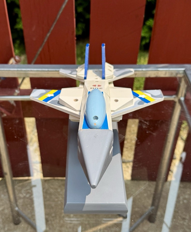 Large Military Aircraft Air Force 200 Desktop Model Wood Fighter Jet ...