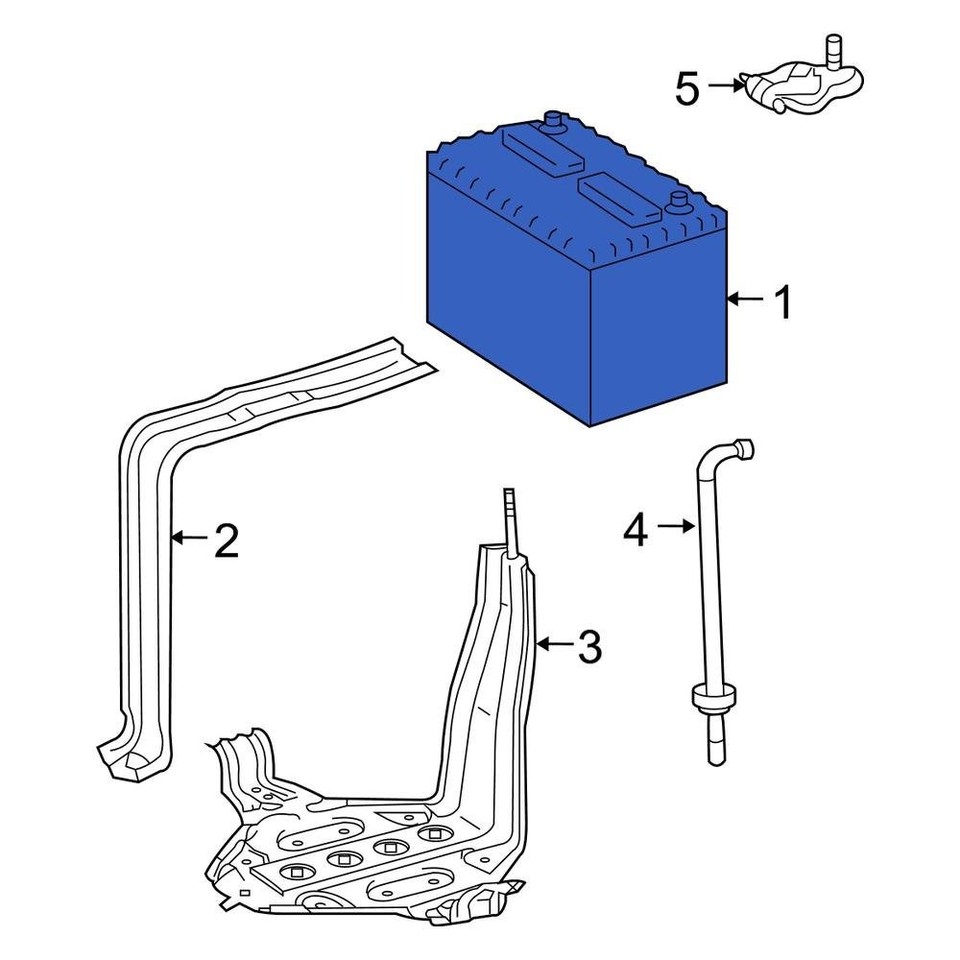 For Toyota Camry 2007-2011 Toyota 2880028062 Vehicle Battery | eBay