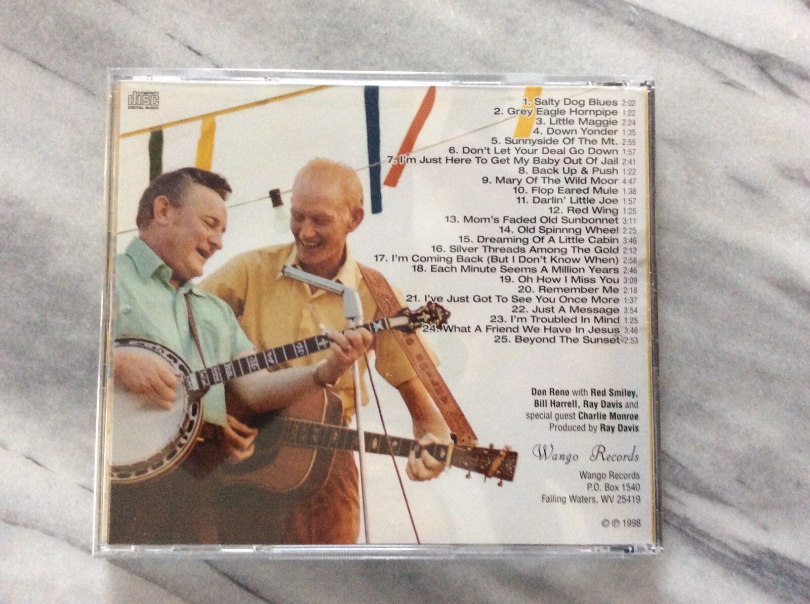 Don Reno: Profile Rare Ray Davis WANGO bluegrass Ralph Stanley | eBay
