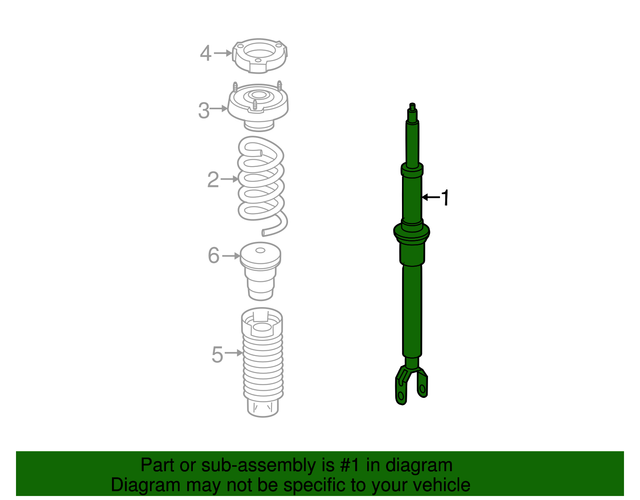 Genuine MERCEDES BBDC S211 W211 Shock Absorber 2113239100 for sale ...