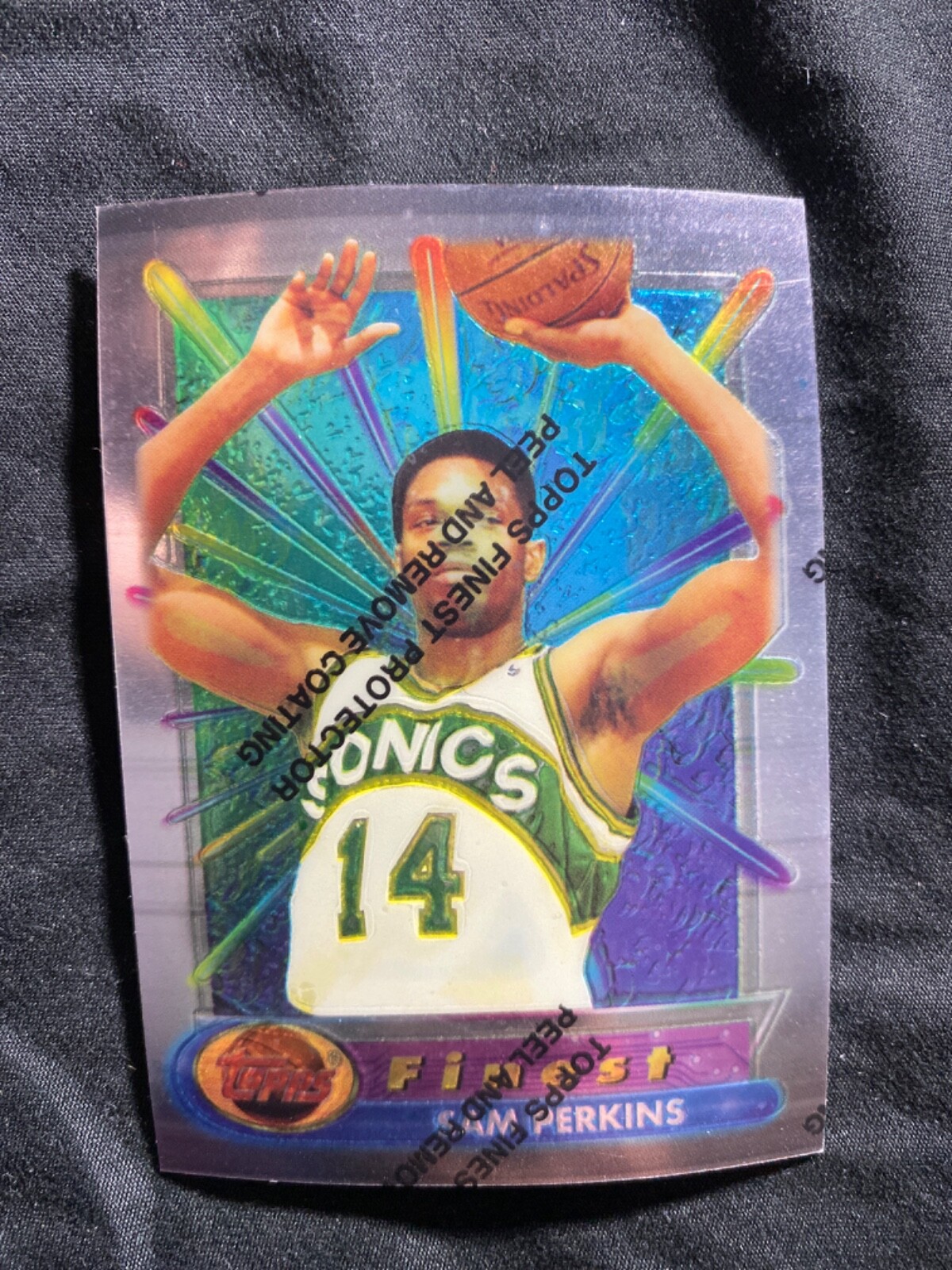 1994 TOPPS FINEST #99 SAM PERKINS NM-MT NBA BASKETBALL CARD | eBay