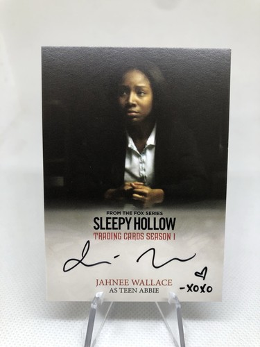 Sleepy Hollow Season 1 2015 Auto JW Jahnee Wallace as Teen Abbie ...