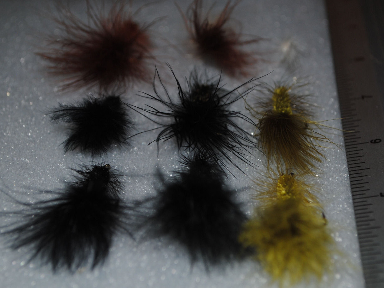 Woolly Buggers, 8 ea Trout Salmon flies Fly Fishing, 5 colors | eBay