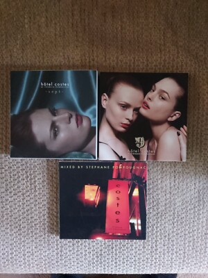 Stephane Pompougnac x 3 cd Hotel Costes 9 Sept and Mixed By Free Post ...
