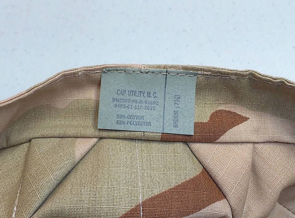 Rothco 5839 Tri Color Desert DCU 3 Color Camo 8 Point Utility Cover Hat ...