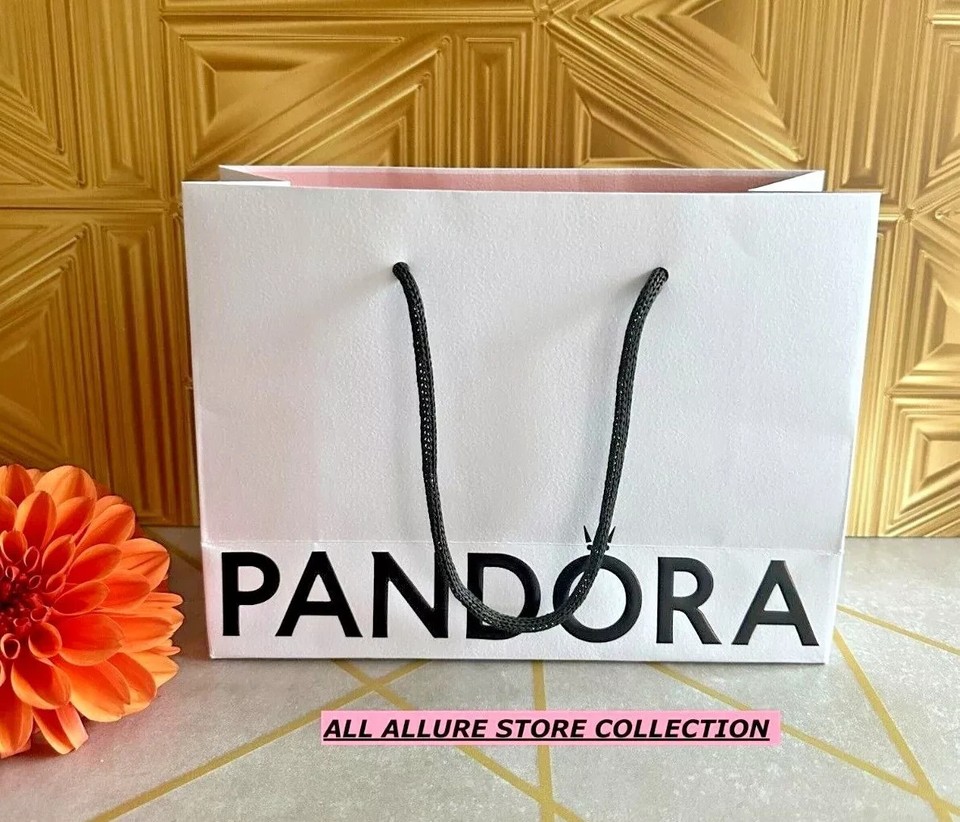 PANDORA Original WhiteRing/Charm Box~Shopping.Bag ~Gift Boxes~anti ...