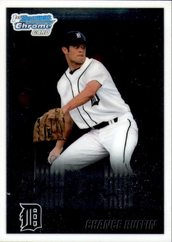 2010 Bowman Chrome Draft Prospect Autographs #BDPP64 Chance Ruffin Auto ...